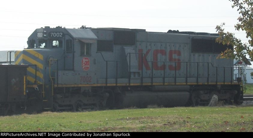 KCS 7002, conductor's side view